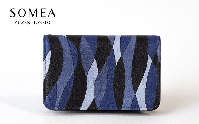 【池内友禅】SOMEA 名刺入れ（重ね立涌／アイクロ） 261009_B-CA103（京都府京都市） | ふるさと納税サイト「ふるさとプレミアム」