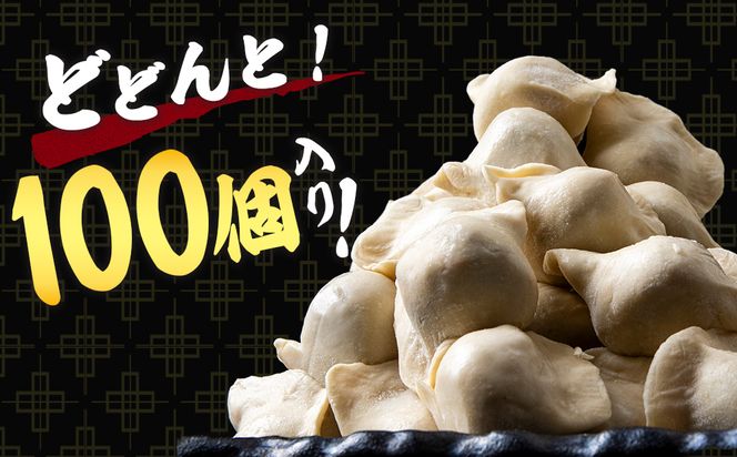 だぶだぶの肉汁をすすりたくなる餃子 100個（20個入×5パック） BE008（北海道白老町） | ふるさと納税サイト「ふるさとプレミアム」