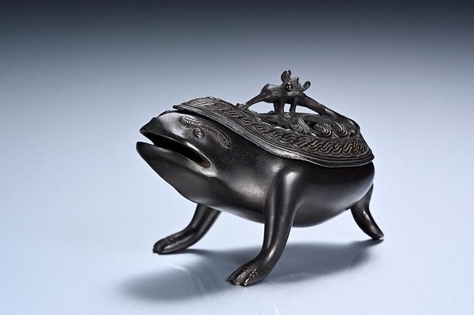 【清課堂】三足の蛙 銅・香炉 261009_B-AD04（京都府京都市） | ふるさと納税サイト「ふるさとプレミアム」