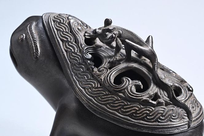 【清課堂】三足の蛙 銅・香炉 261009_B-AD04（京都府京都市） | ふるさと納税サイト「ふるさとプレミアム」