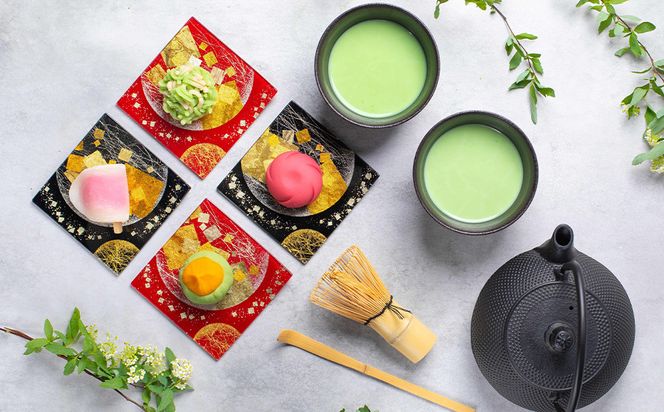 【金彩工芸山田】金彩友禅ガラスの器 和菓子皿 双子月（赤黒） 261009_B-QM02（京都府京都市） | ふるさと納税サイト「ふるさとプレミアム」