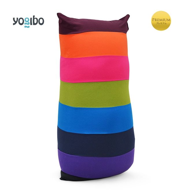 Yogibo Short Rainbow Premium（ヨギボー ショート レインボー プレミアム）＜ブライト＞-[G783-2]（三重県四日市市） | ふるさと納税サイト「ふるさとプレミアム」