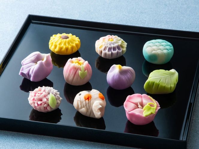 ＜定期便＞「夢菓子工房ことよ」季節の練り切り菓子 10個 【春篇・夏篇・秋篇・冬篇】【スイーツ】-[G858]（三重県四日市市） | ふるさと納税サイト「ふるさとプレミアム」